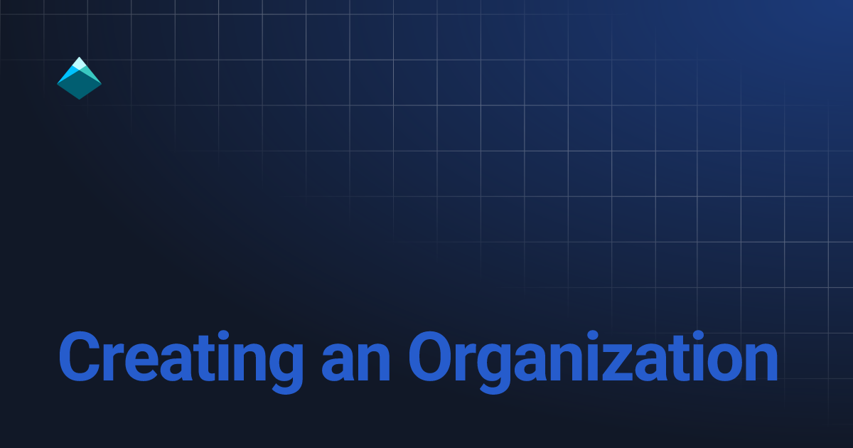 Creating an Organization | Pipekit Docs